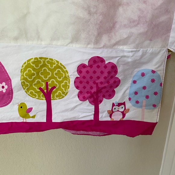 Other | Crib Bed Skirt With Hem Pattern That Matches The Crib Quilt I Posted | Poshmark